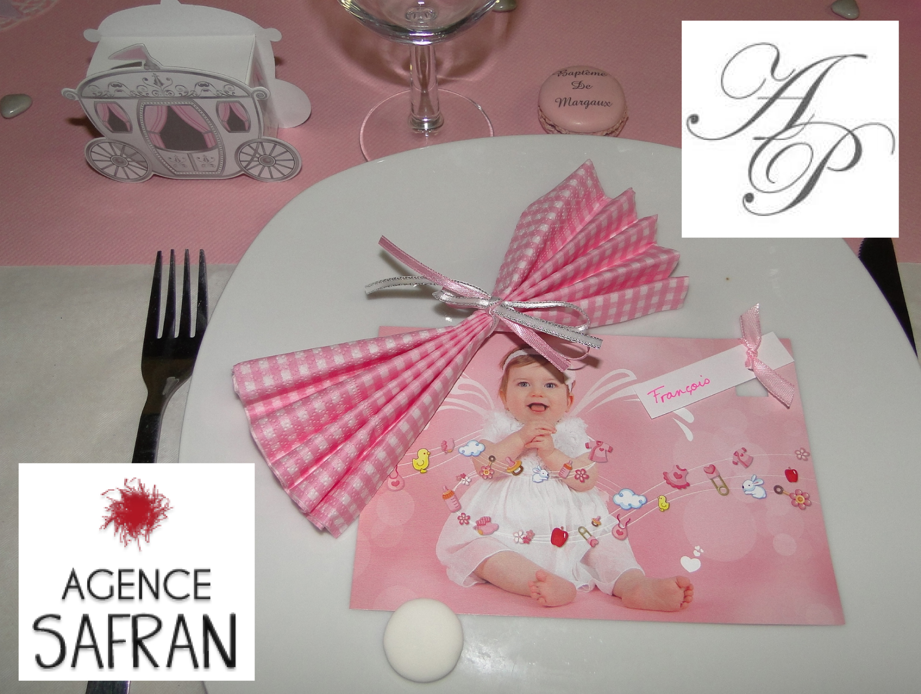 Une D co De Bapt me Digne D une Princesse D co De Table Sweet