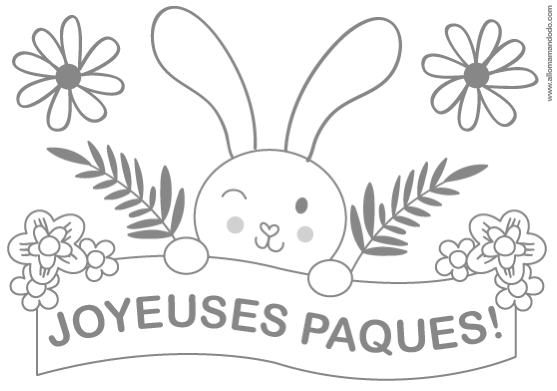 Les coloriages de Pâques! - Allo Maman Dodo