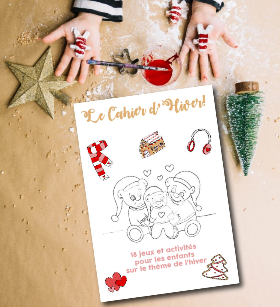 Cahier de Jeux et d'Activités pour enfants, Thème Hiver - Allo Maman Dodo