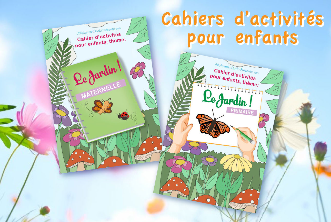 Les cahiers thème JARDIN sont arrivés! - Allo Maman Dodo